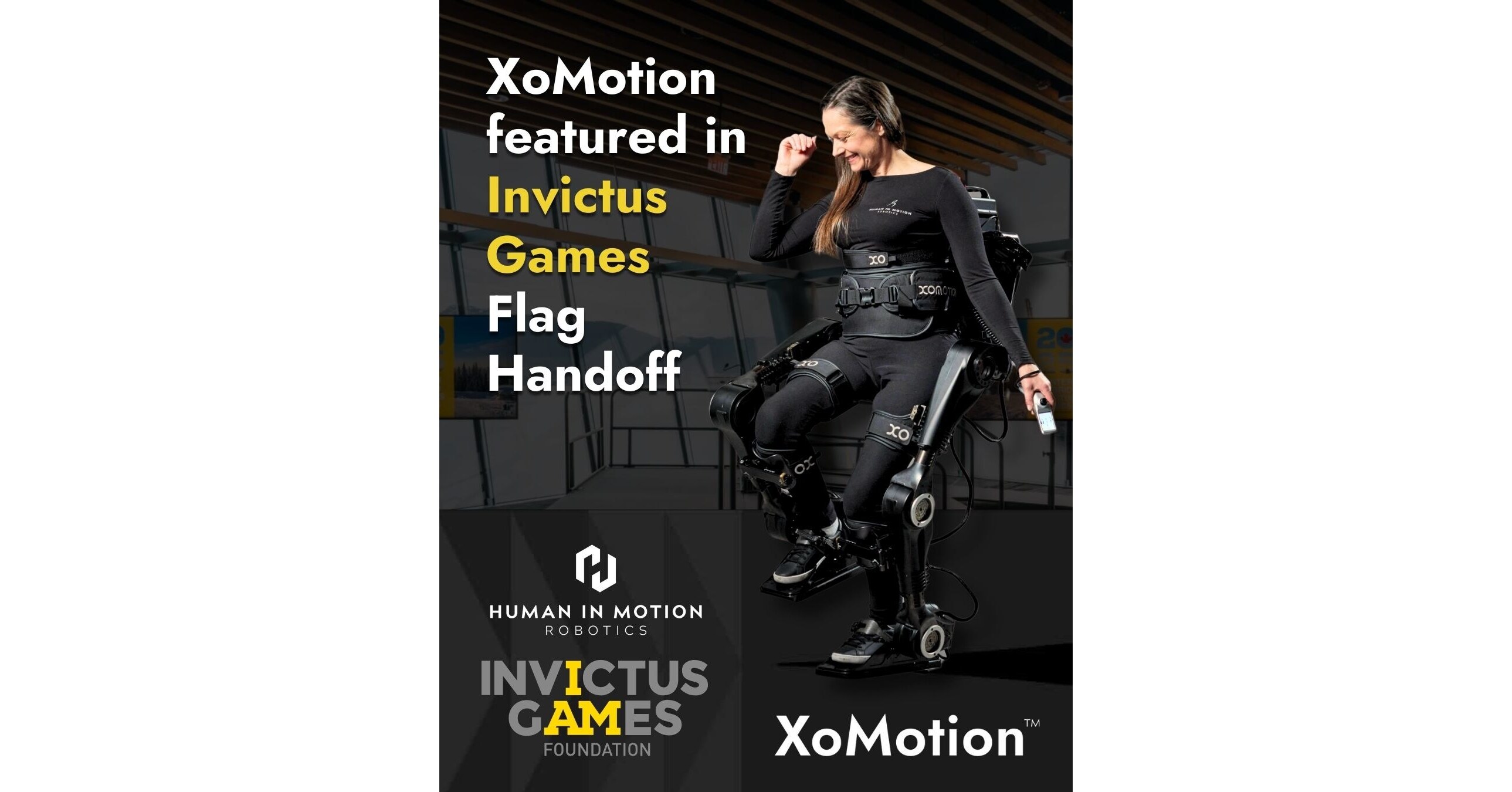 XoMotion™ Exoskeleton Takes Center Stage at Invictus Games 2025 Closing Ceremony, Highlighting ...